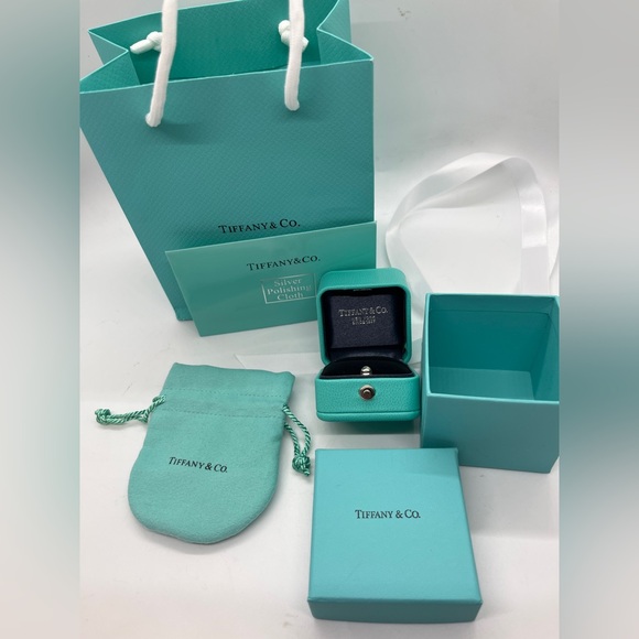 Tiffany & Co. | Jewelry | Tiffany Co Packaging Set For Engagement Ring ...